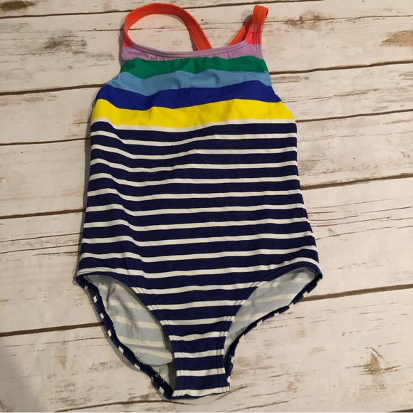 Mini Boden | Swim | Mini Boden Striped Swimsuit | Poshmark